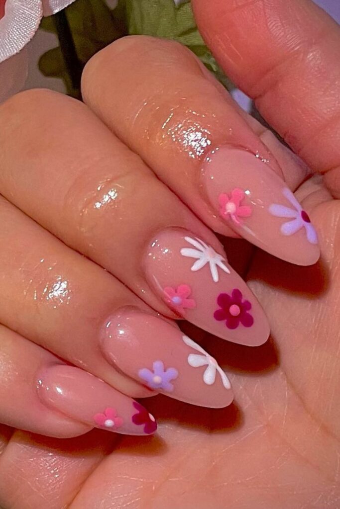 43 Spring Almond Nail Ideas to Refresh Your Look in 2025