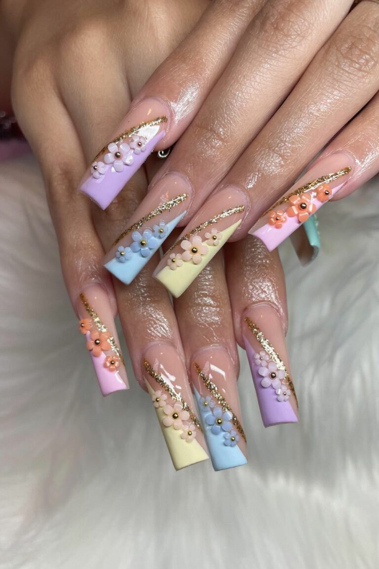 39 Fresh Spring Acrylic Nails Ideas in 2025