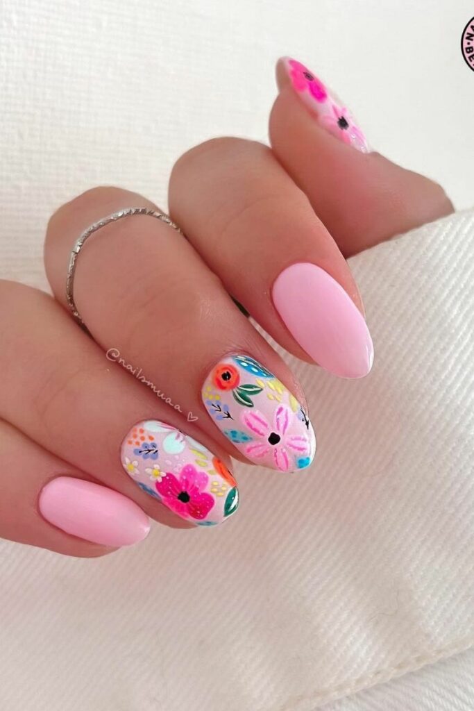 55 Pink Summer Nail Designs to Brighten Your Season in 2025