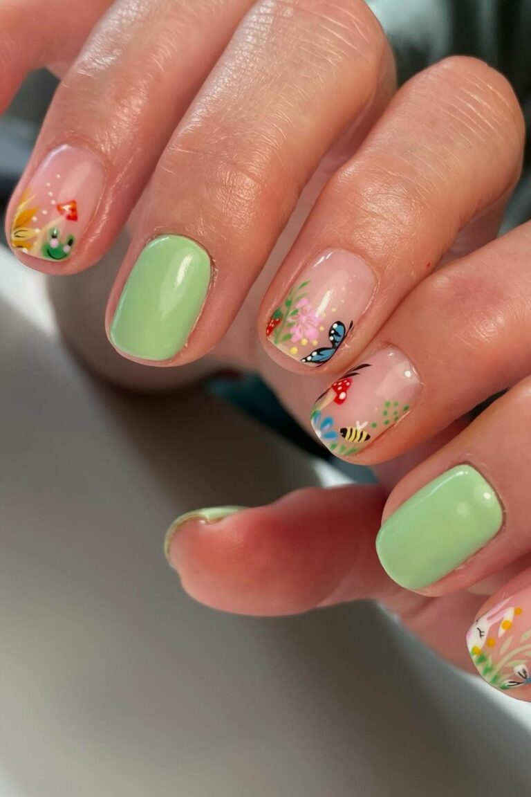 45 Simple Summer Nails: Effortless Designs for Sunny Days