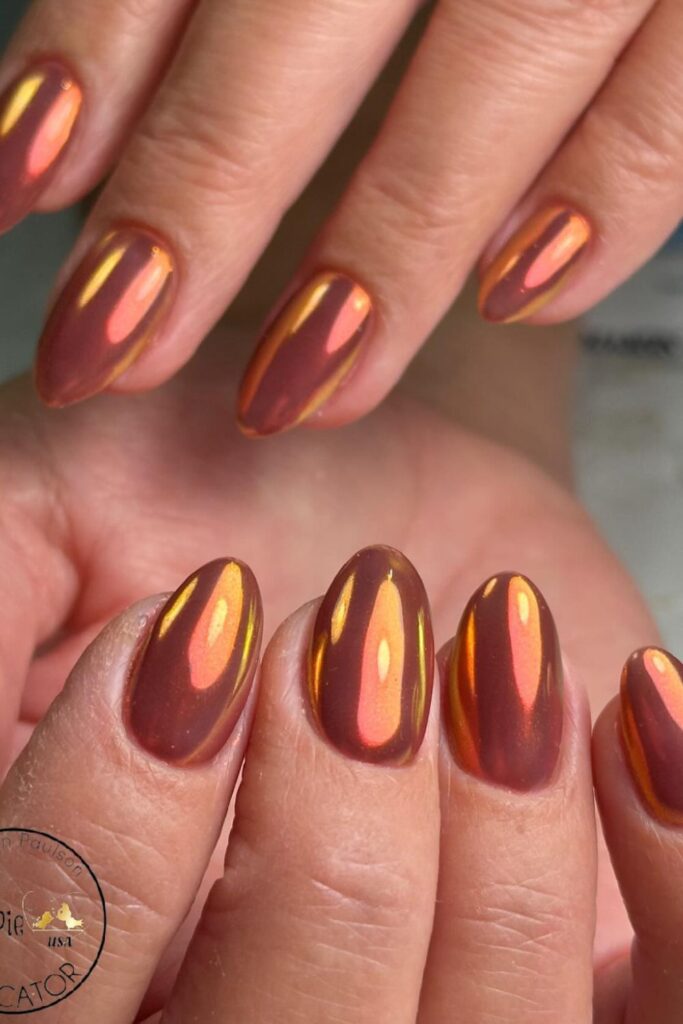 32 Trendy Fall Chrome Nails for 2025 – Must-Try Designs