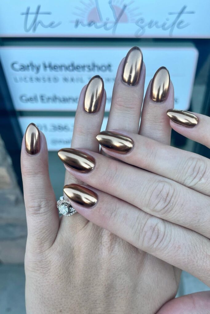 32 Trendy Fall Chrome Nails for 2025 – Must-Try Designs