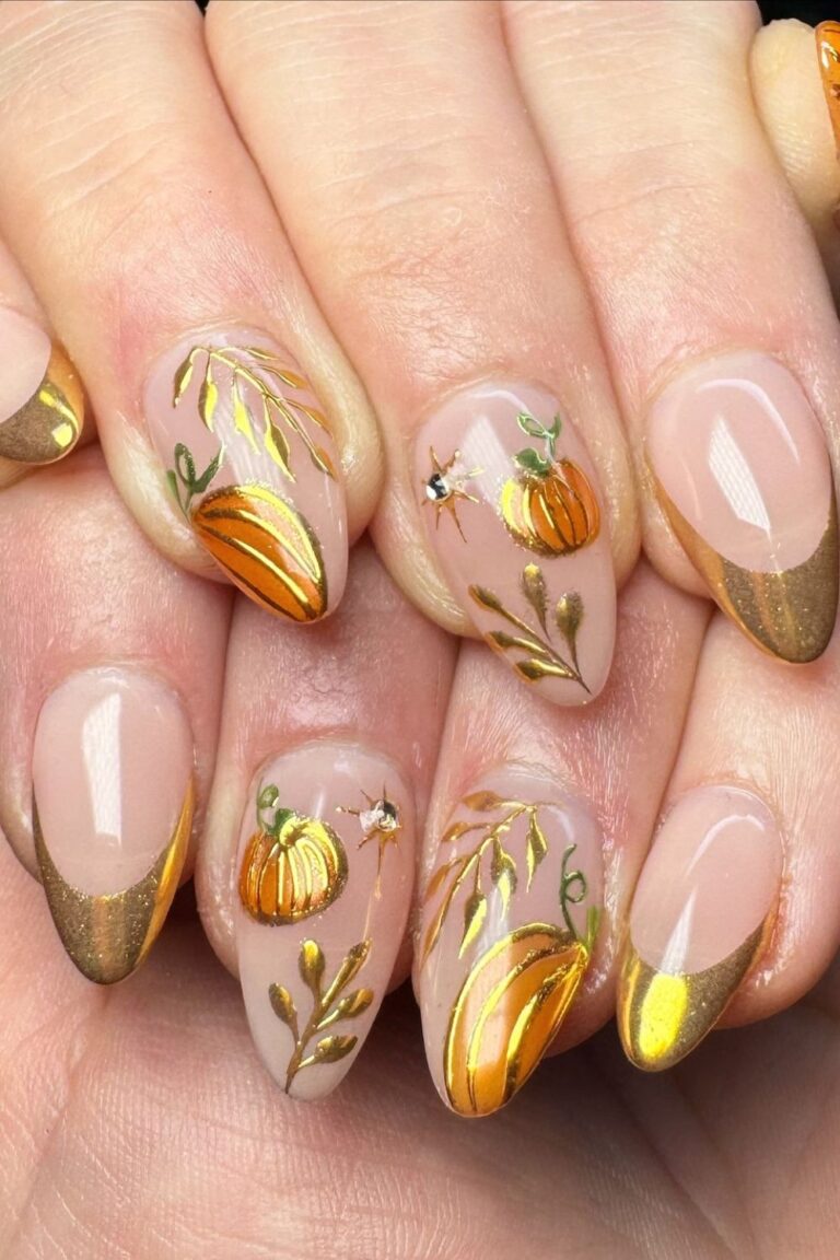 32 Trendy Fall Chrome Nails for 2025 – Must-Try Designs