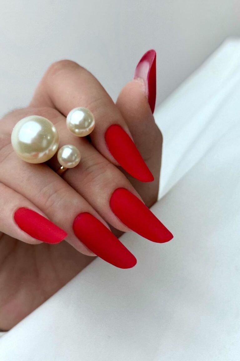 50 Stunning Red Nails Ideas to Elevate Your Style in 2025