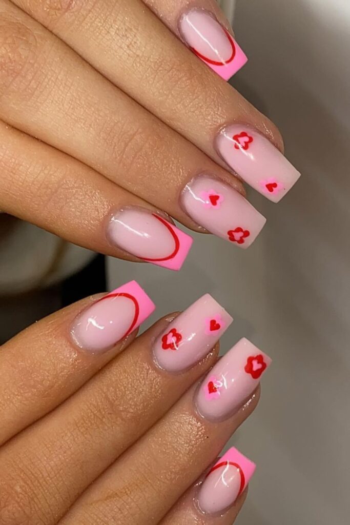 48 Pink Valentine's Nails: Romantic & Chic Nail Design Ideas