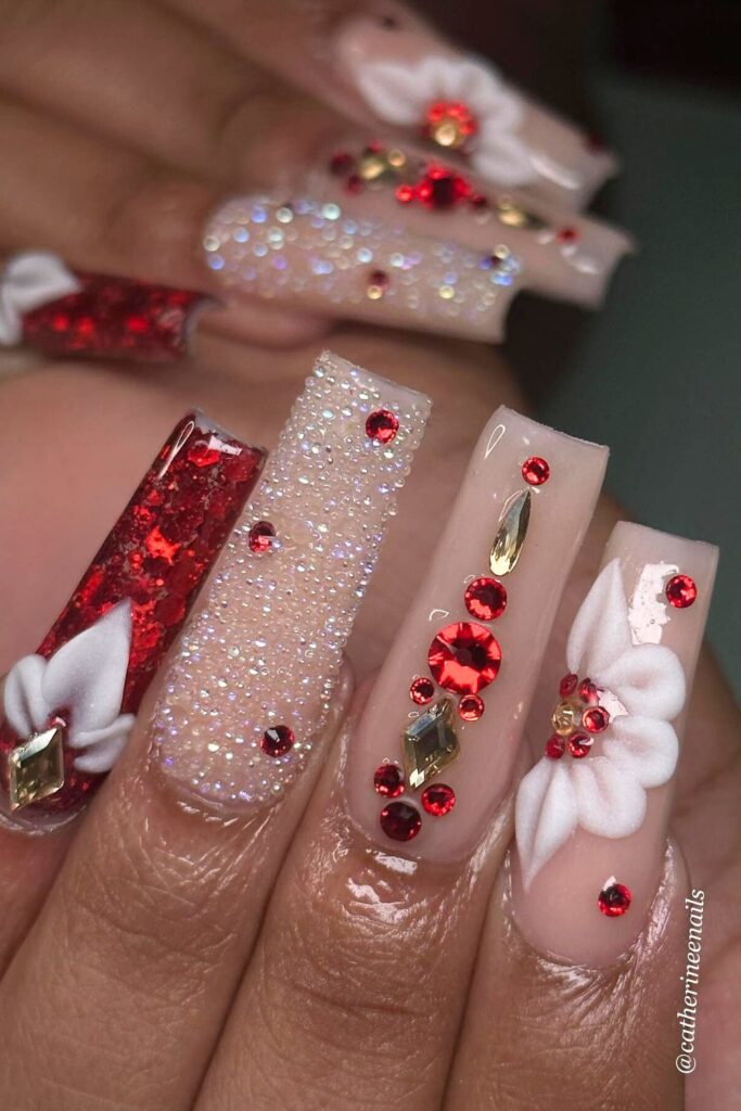 37 Red Square Acrylic Nails: Bold & Elegant Designs to Try