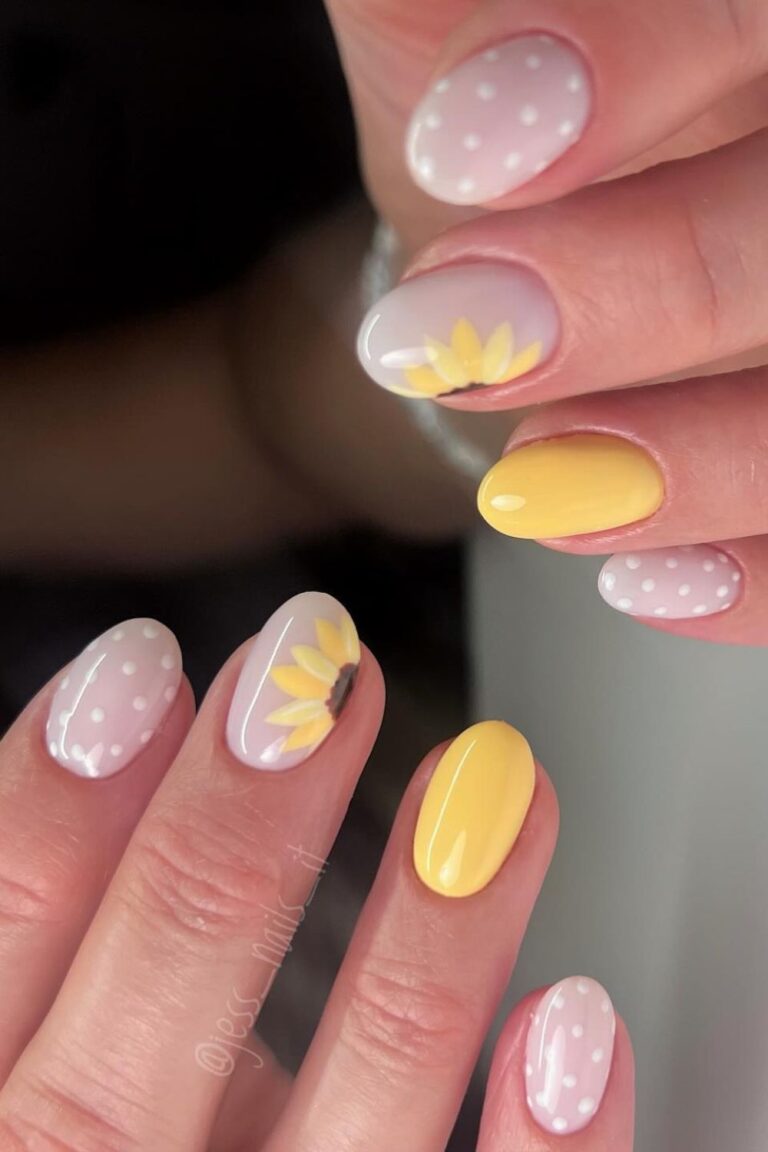 41 Yellow Spring Nail Designs to Brighten Your Look