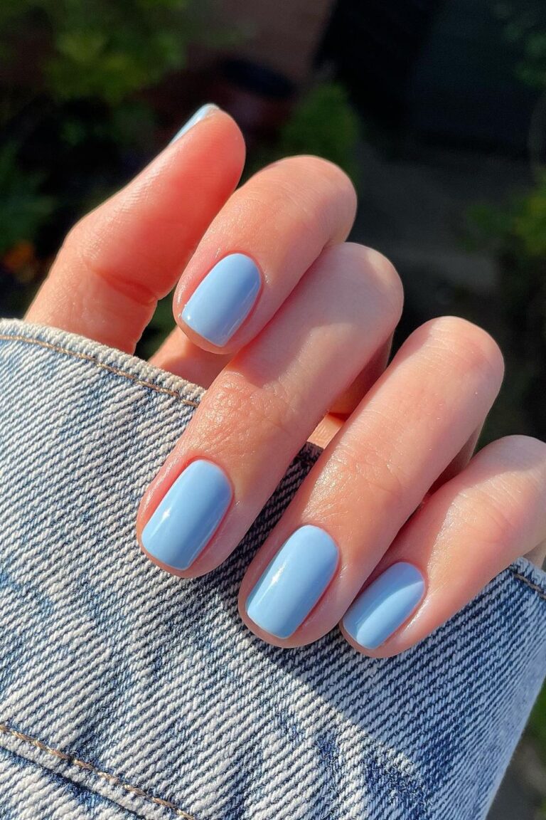 35 Stunning Blue Spring Nails to Refresh Your Look