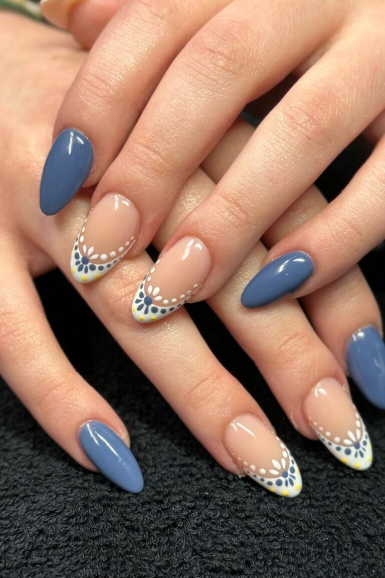 35 Stunning Blue Spring Nails to Refresh Your Look