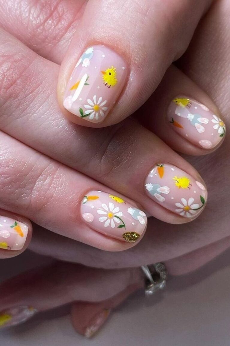44 Easter Nails Design: Cute & Festive Ideas for a Perfect Spring Look