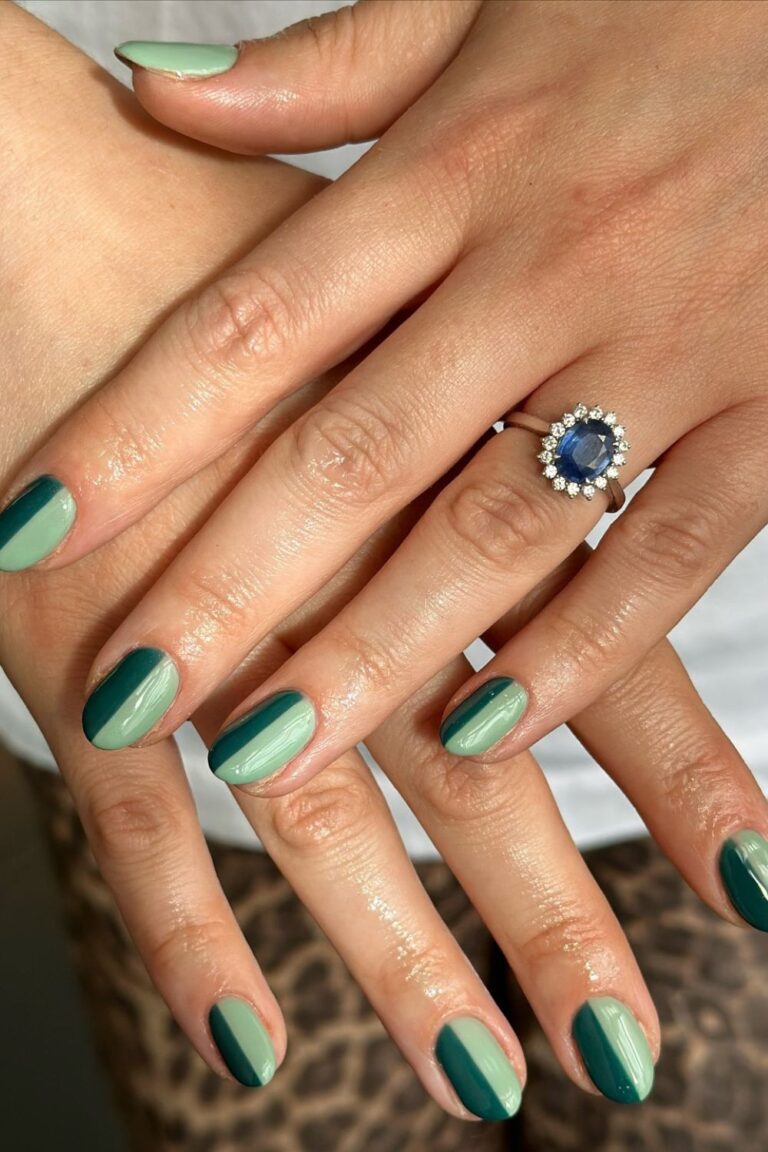 Fresh Green Spring Nails to Brighten Your Look