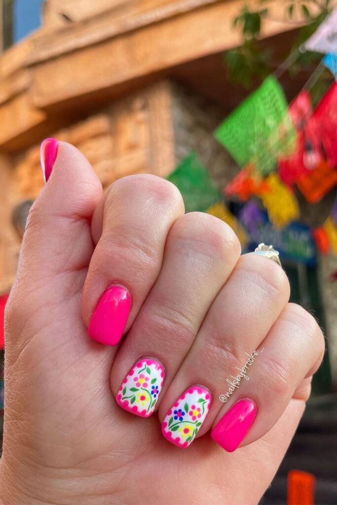 30 Hot Pink Summer Nails That Make a Bold Statement
