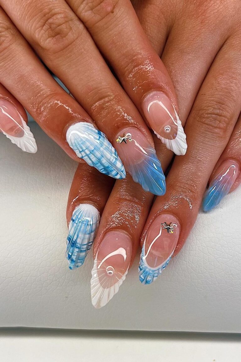 Summer Seashell Nails: 32 Beach-Inspired Designs to Try