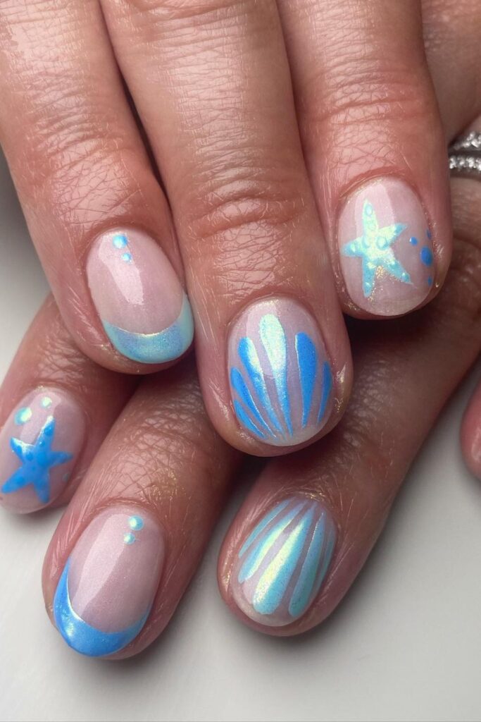 Summer Seashell Nails: 32 Beach-Inspired Designs to Try