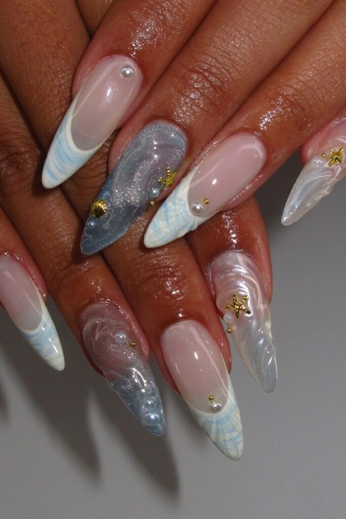 Summer Seashell Nails: 32 Beach-Inspired Designs to Try