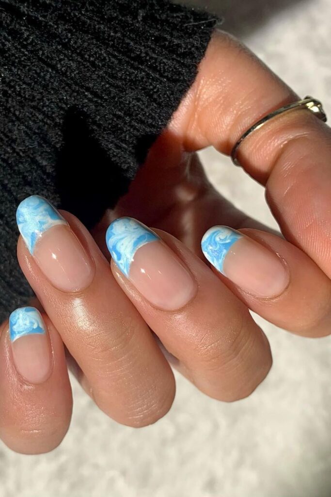 34 Wave Nails Design Ideas for a Chic, Trendy Look