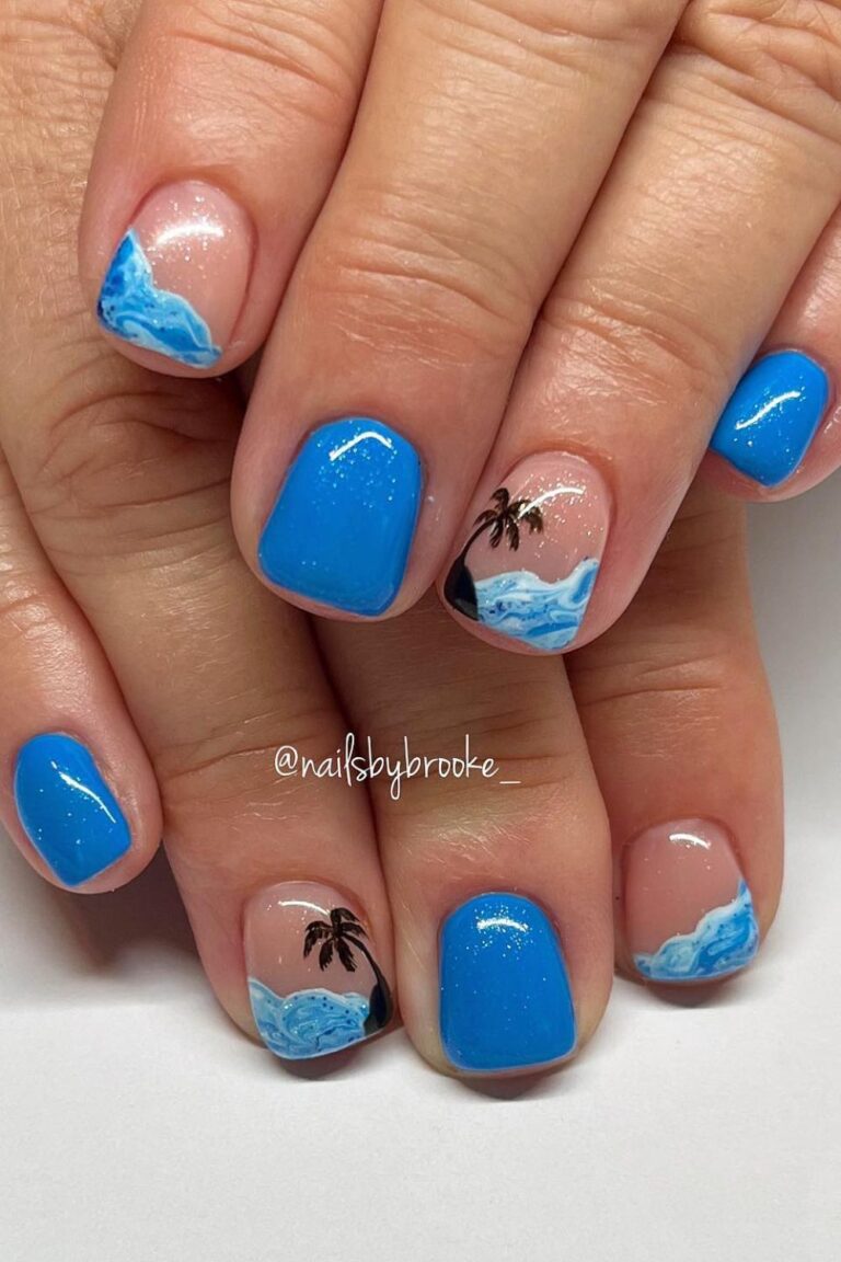 34 Wave Nails Design Ideas for a Chic, Trendy Look