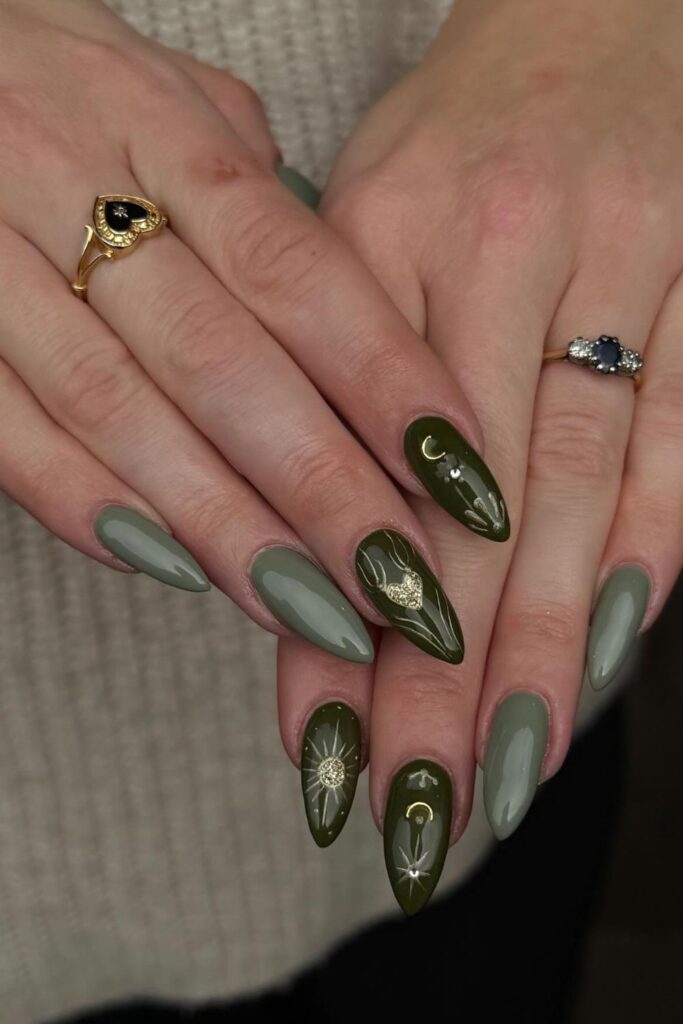 Fresh and Trendy Green Summer Nails to Try This Season