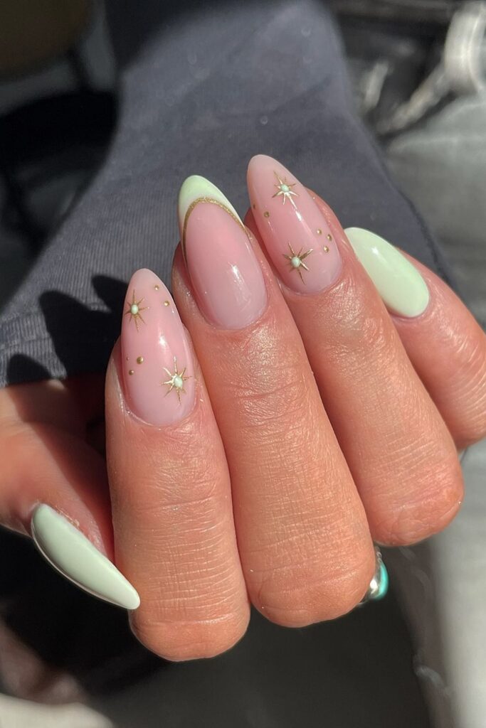 Fresh and Trendy Green Summer Nails to Try This Season