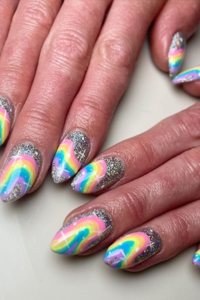 32 Bold and Beautiful Pride Nails Designs to Celebrate Love