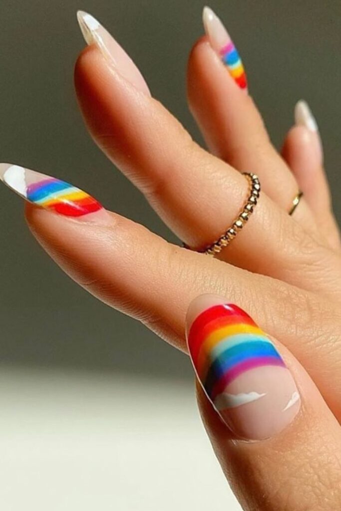 32 Bold and Beautiful Pride Nails Designs to Celebrate Love