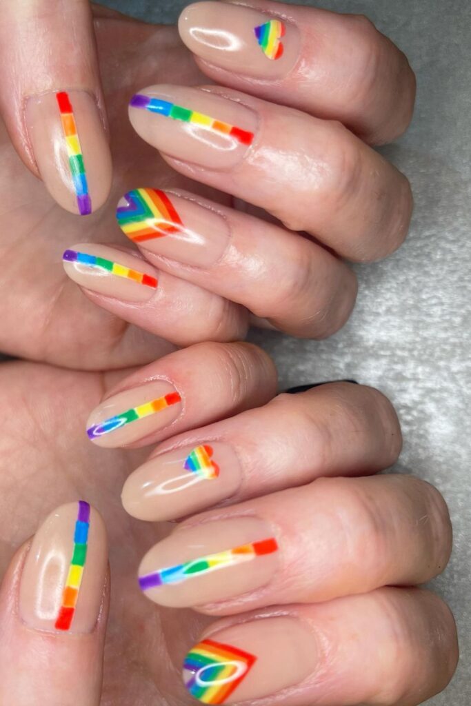 32 Bold and Beautiful Pride Nails Designs to Celebrate Love