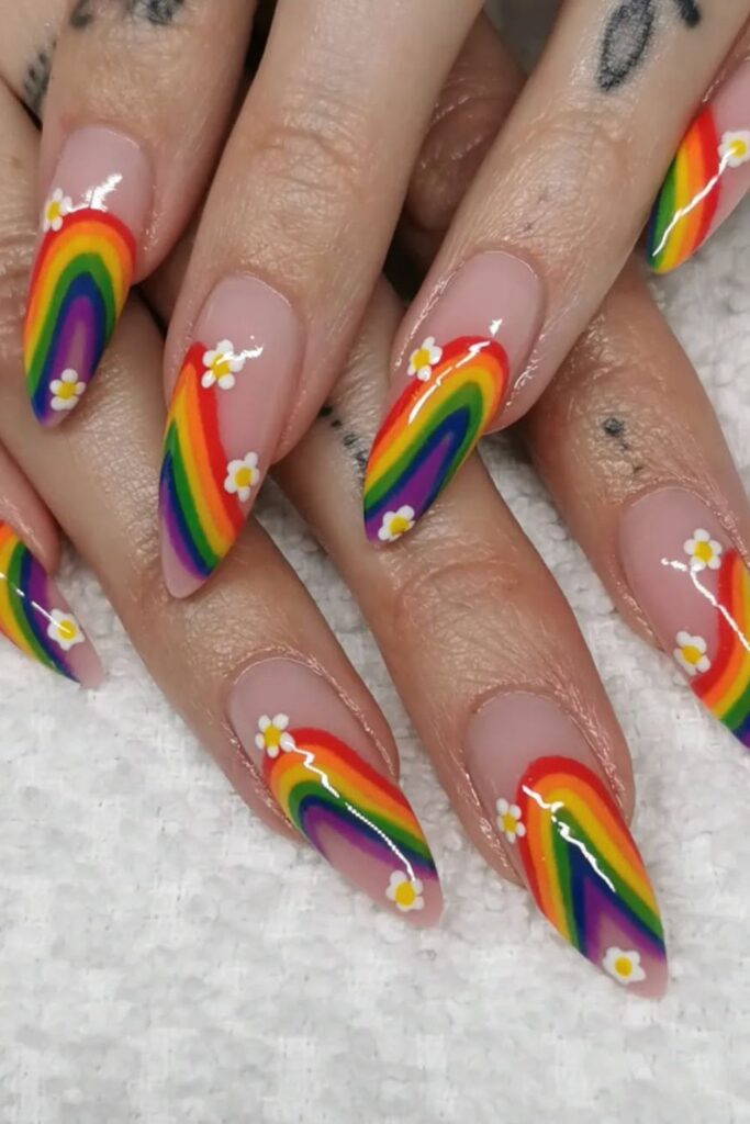 32 Bold and Beautiful Pride Nails Designs to Celebrate Love