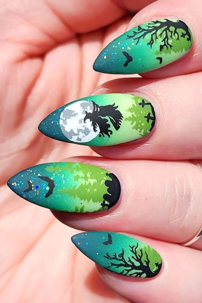 28 Witchy Nails That Cast a Spell on Your Style