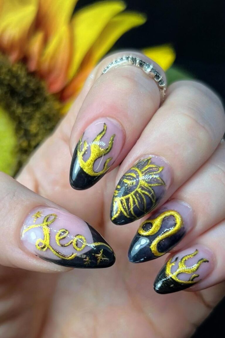 Leo Nails: Bold and Fiery Nail Designs for Every Leo