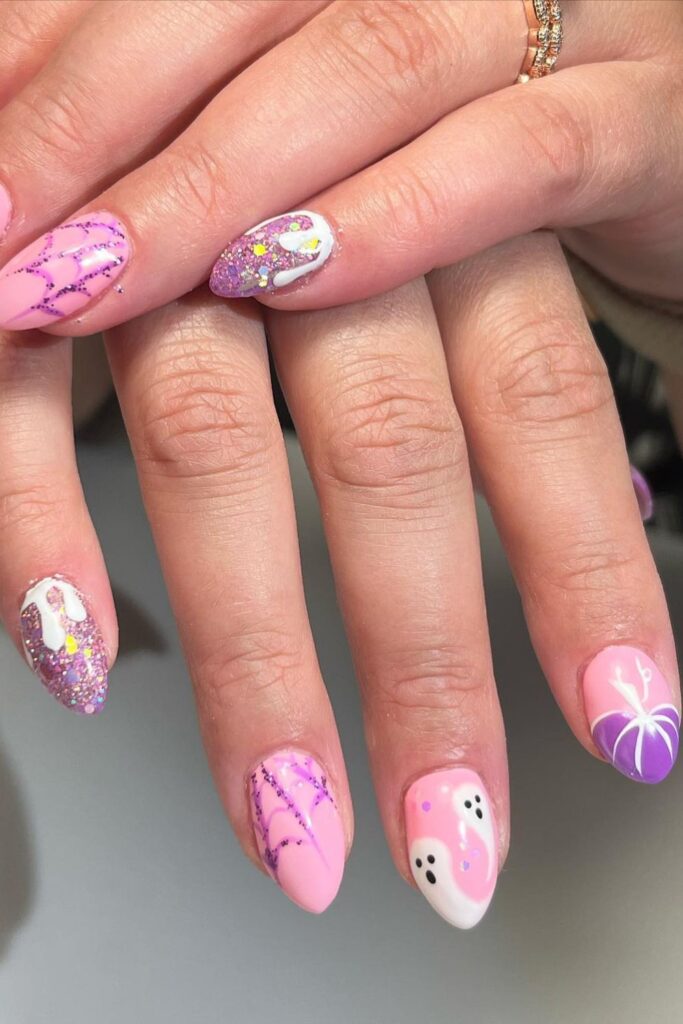 23 Chic Pink Fall Nails to Wear This Autumn