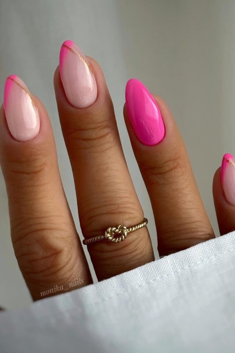 23 Chic Pink Fall Nails to Wear This Autumn