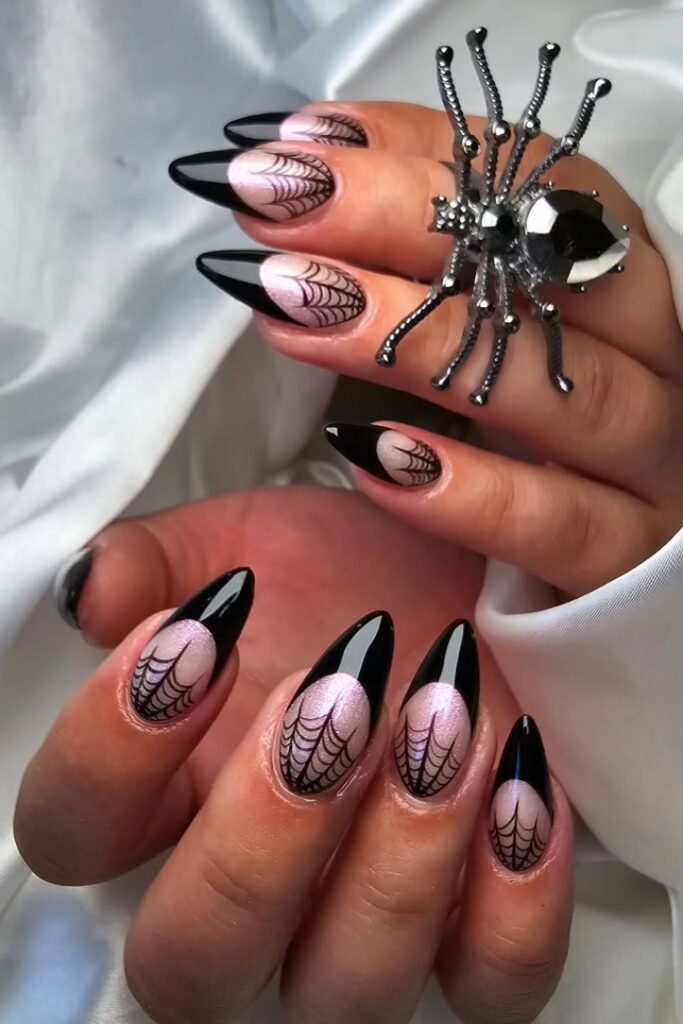 22 Spider Web Nails That Spin the Perfect Spooky Look