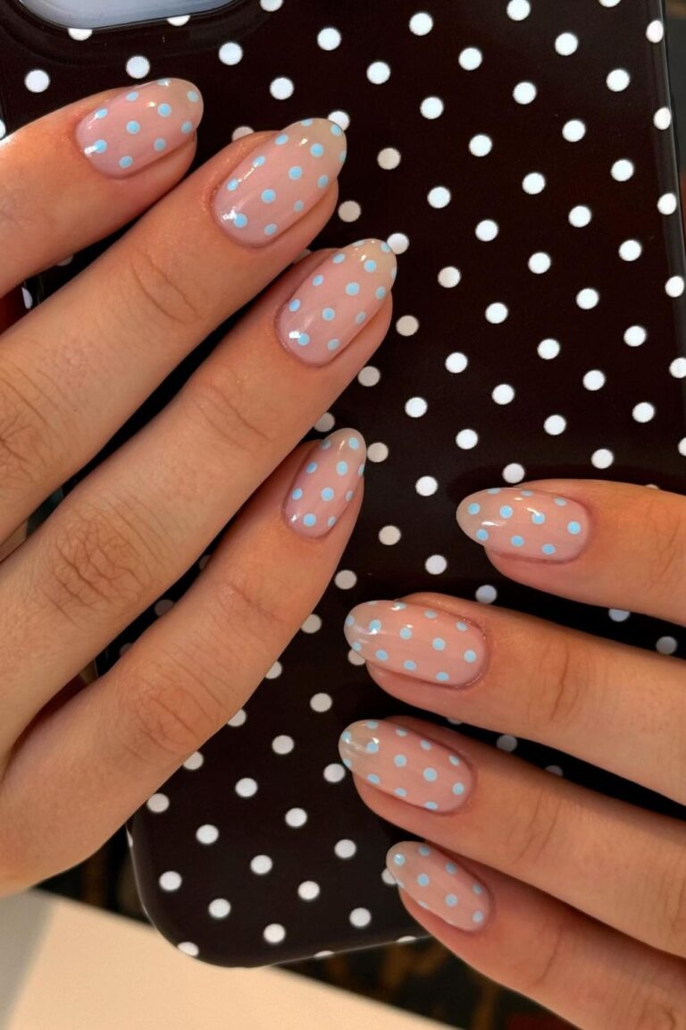 Playful & Chic Polka Dot Nails to Try This Season