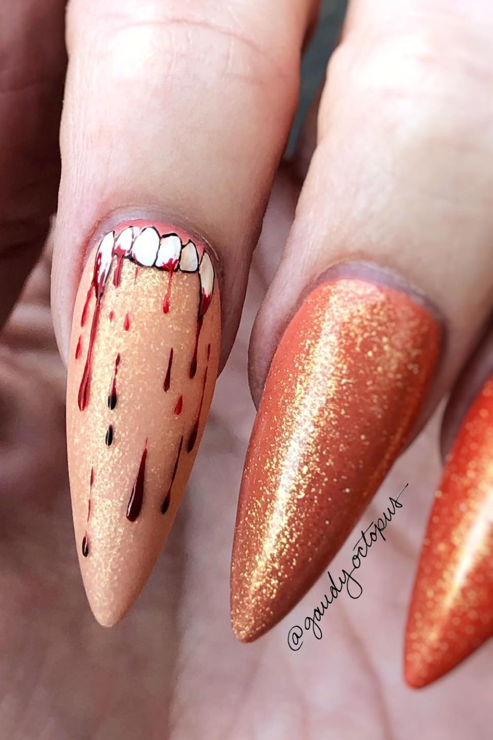 18 Vampire Nails: Dark, Bold & Bloody-Inspired Designs