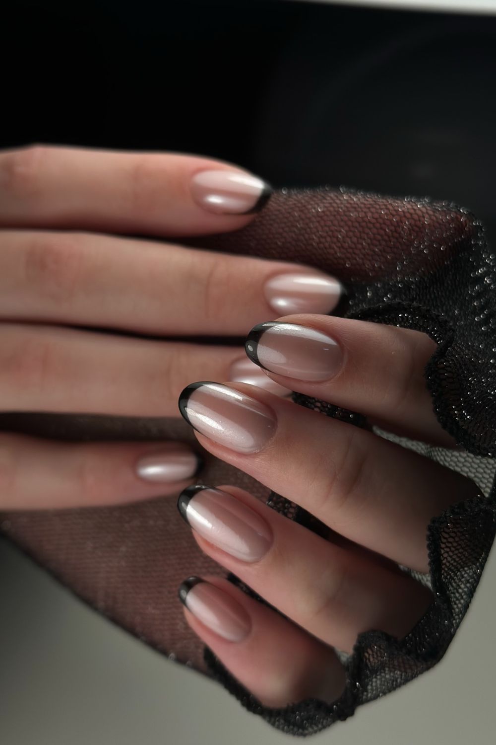 26 Chic Black French Tip Nails for Every Occasion