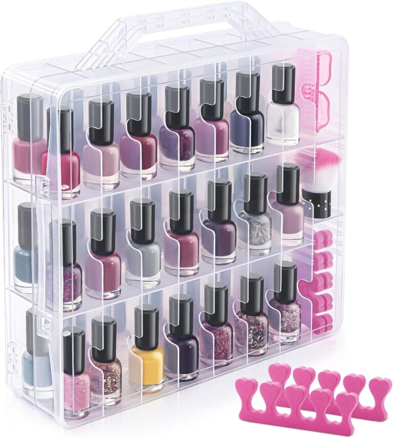 14 Best Nail Polish Storage Boxes for Organized Nail Lovers