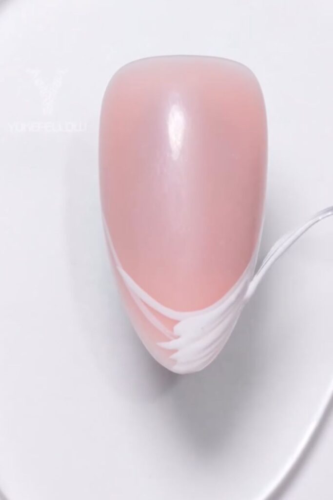 How to Draw French Tip Nails Step By Step for Beginners at Home