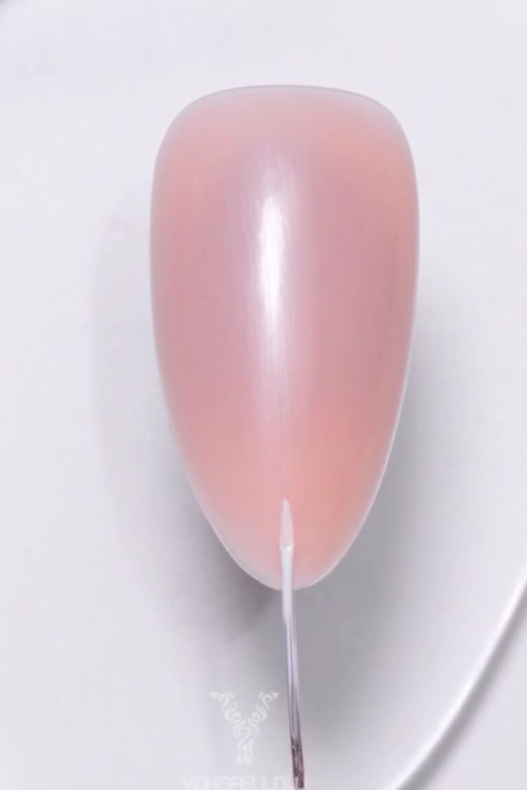 How to Draw French Tip Nails Step By Step for Beginners at Home
