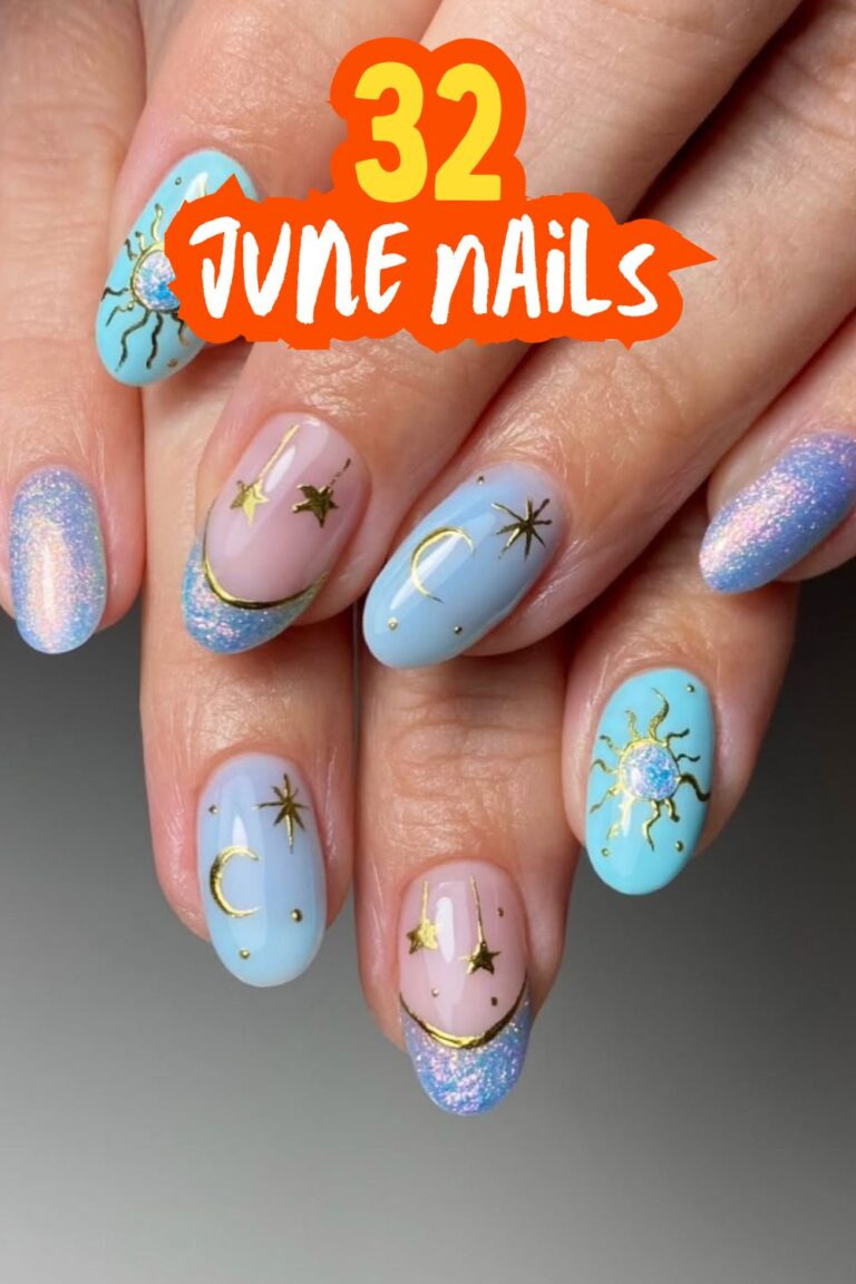 32 June Nails Ideas That Feel Fresh, Bright, and Easy to Wear