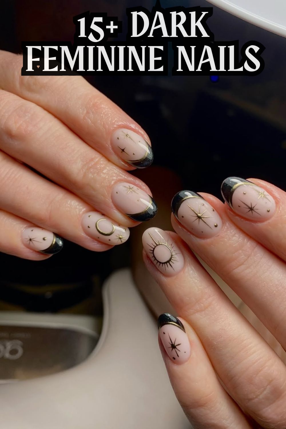 19 Dark Feminine Nails That Feel Mysterious And Elegant